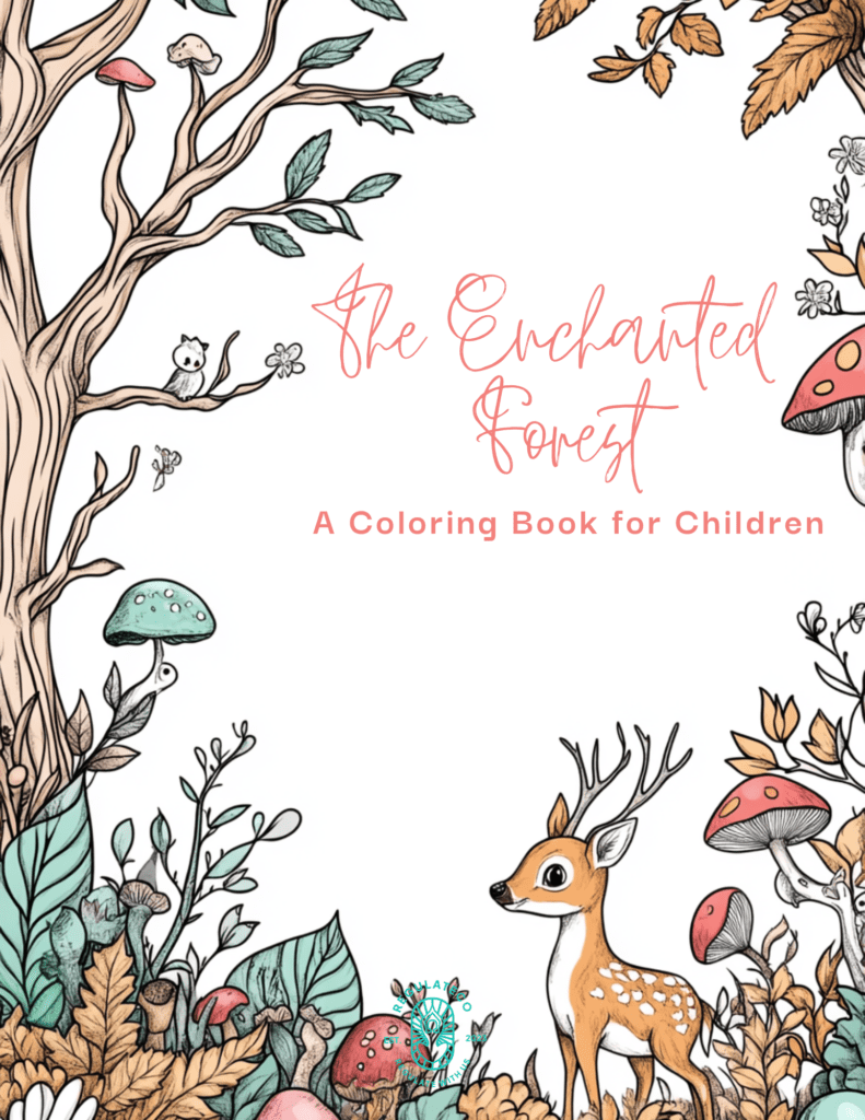 Enchanted Forest Mindfulness Coloring Pages for Kids | RegulateCo